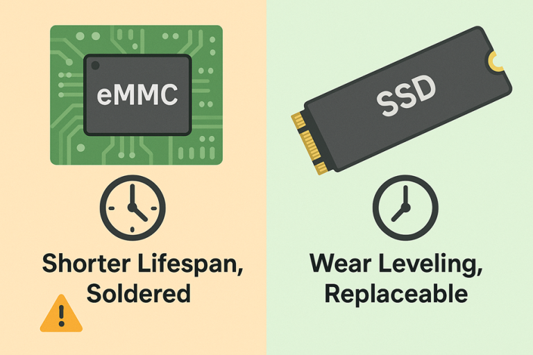 eMMC vs SSD: Which Storage Is Faster and More Reliable?